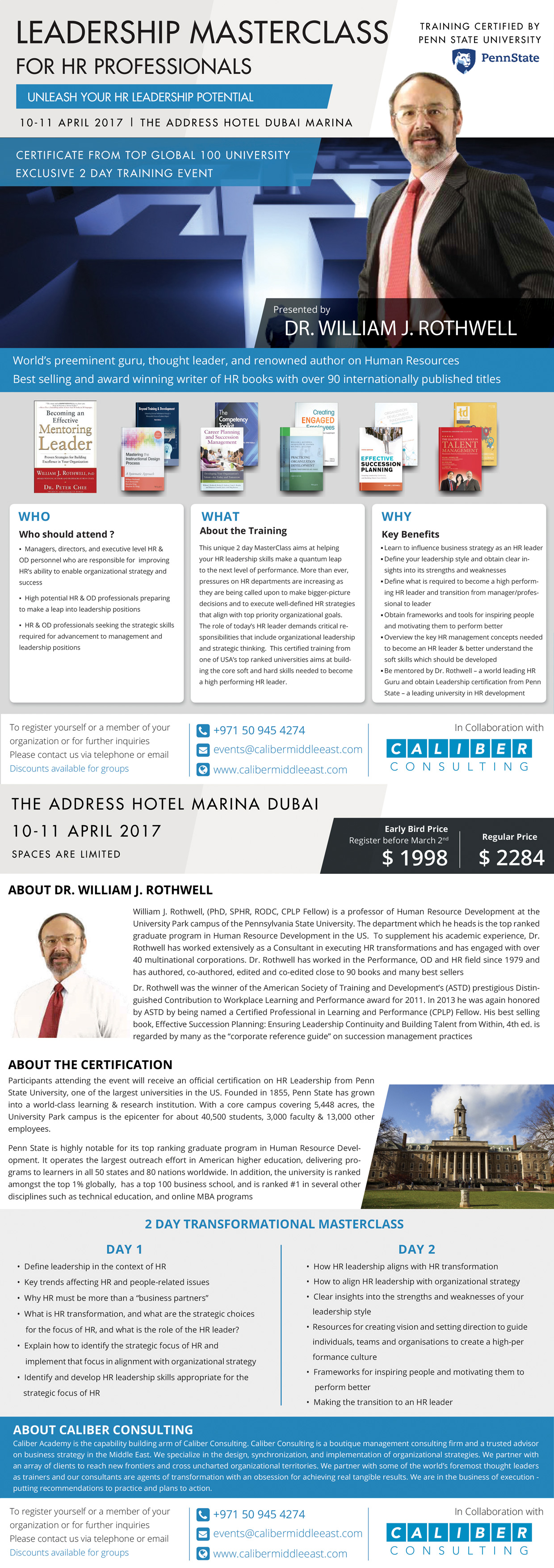 HR Leadership MasterClass - Caliber Consulting